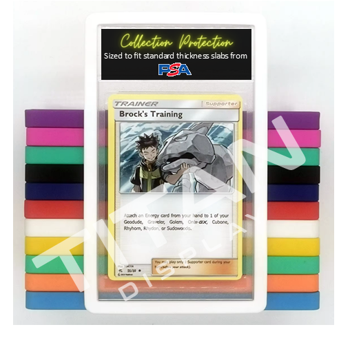 PSA Silicone Graded Card Slab Frame – Titan Display