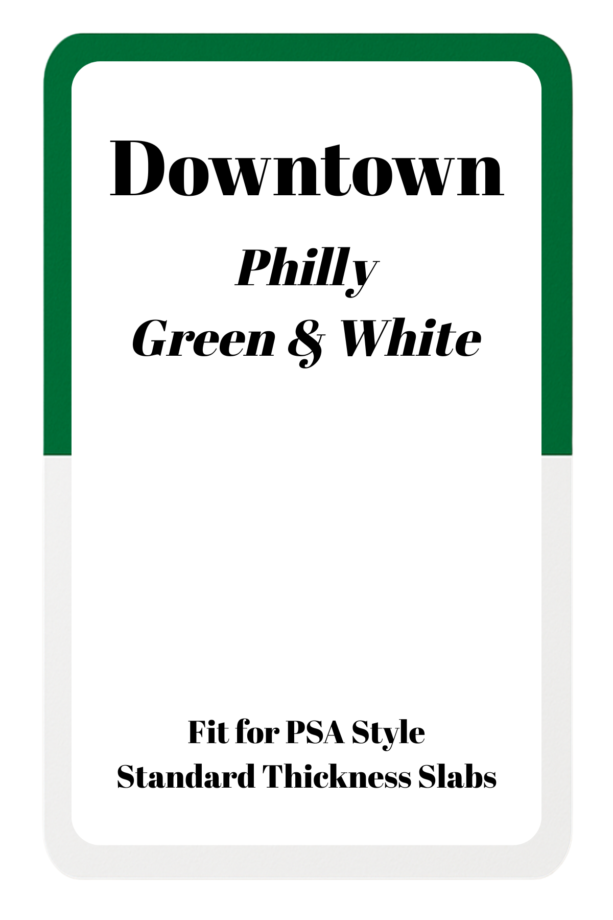 Downtown Silicone PSA Slab Bumper – Team Color Protection for Graded C ...